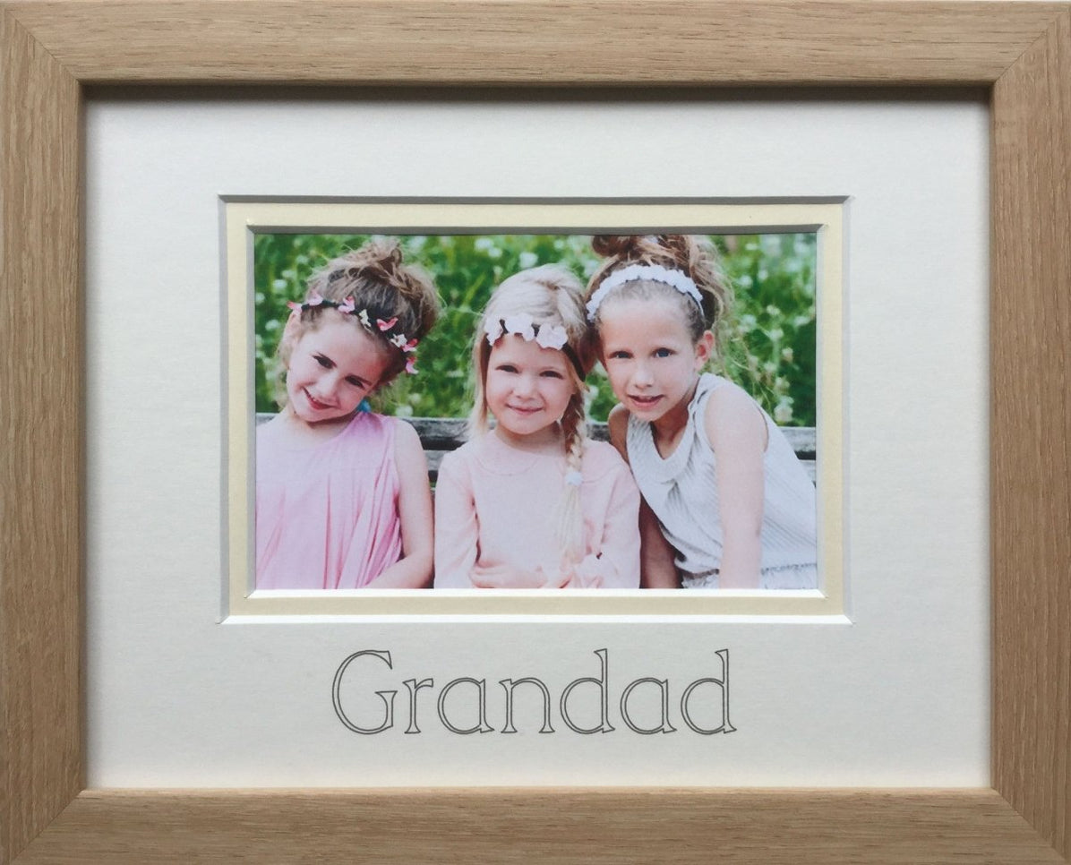 Lightwood Grandad Photo Frame | Azana Photo Frames