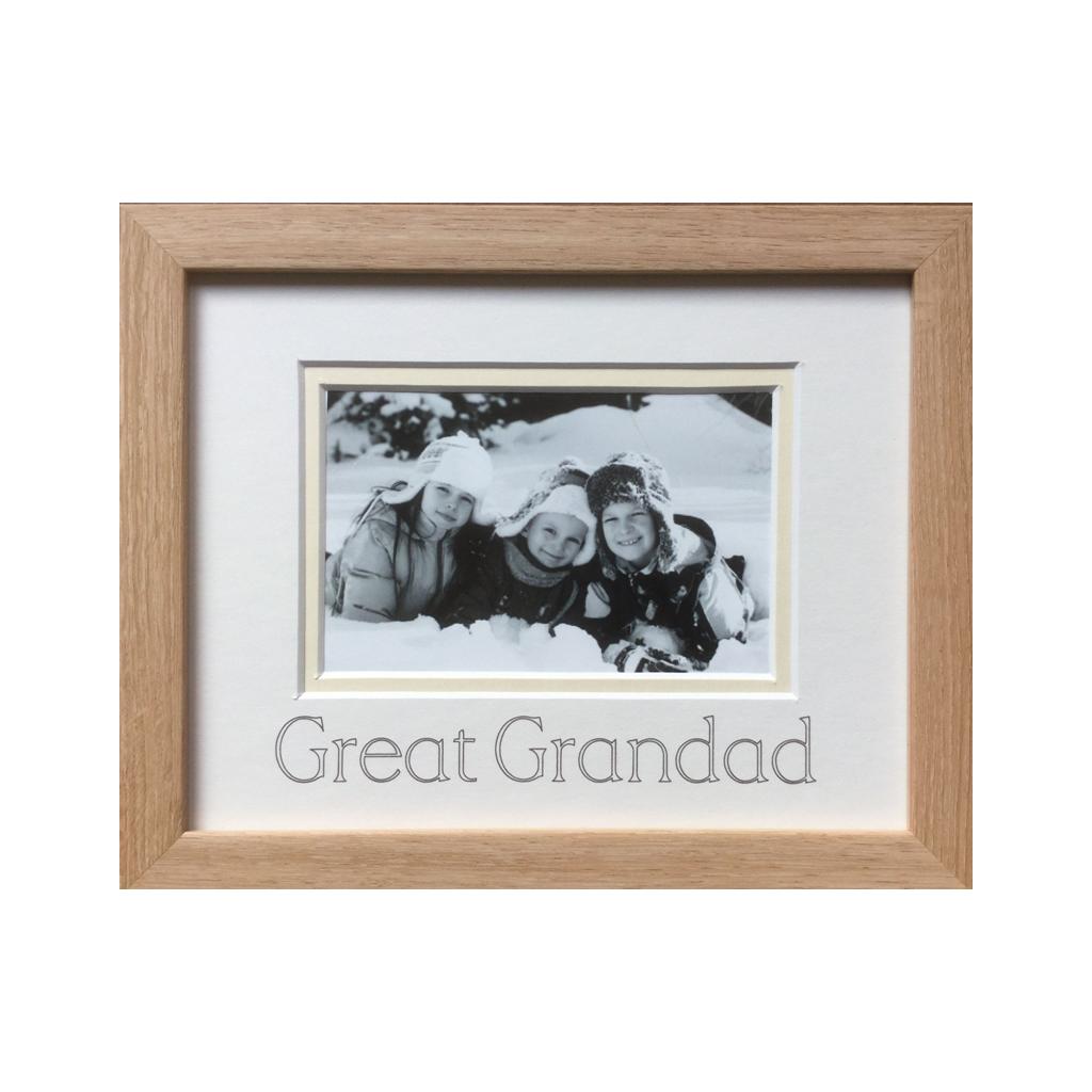 Lightwood, Great Grandad Picture Frame | Azana Photo Frames